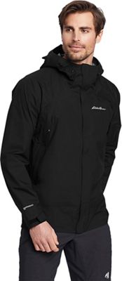 Eddie Bauer First Ascent Men's Super Sevens Rain Jacket - Large - Black ...