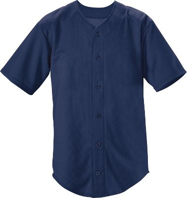 Teamwork Youth Trailblazer Faux Full Button Baseball Jersey | Twitterspan