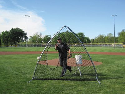 Morrow A-screen Protective Fastpitch Pitching Screen Replacement Net ...