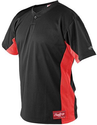 Rawlings Men’s One Button Baseball Jersey | Babblestorm
