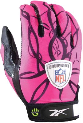 Reebok Adult Nfl Mayhem Pink Football Gloves – All Purpose | Football