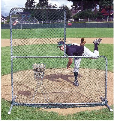 Jugs Sports #381 Twine 7′ L-screen Replacement Net | Podster