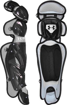 Under Armour Senior Pro Catcher’s Leg Guards | Baseball