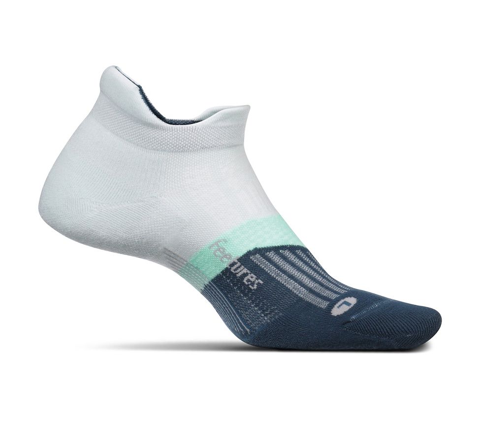 Feetures Elite Max Cushion No Show Tab Socks at Road Runner Sports