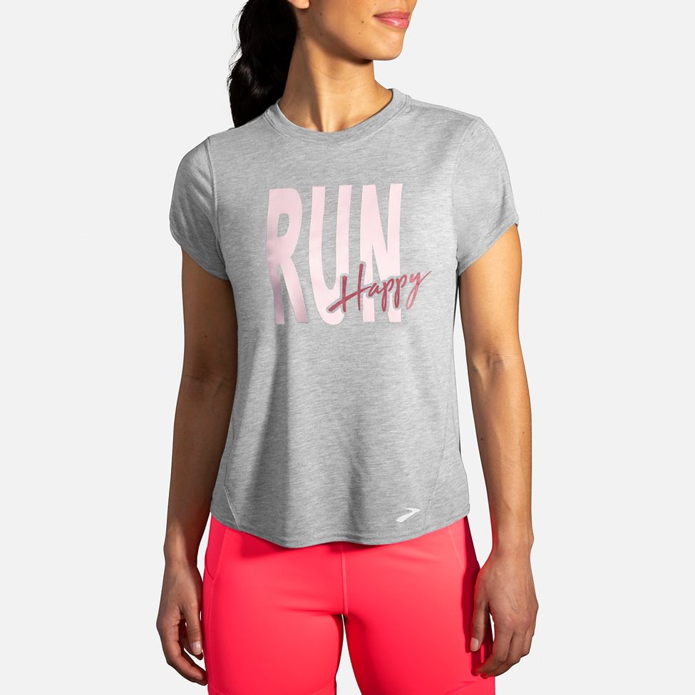Women's Brooks Distance Graphic Short Sleeve Reviews | WeeViews